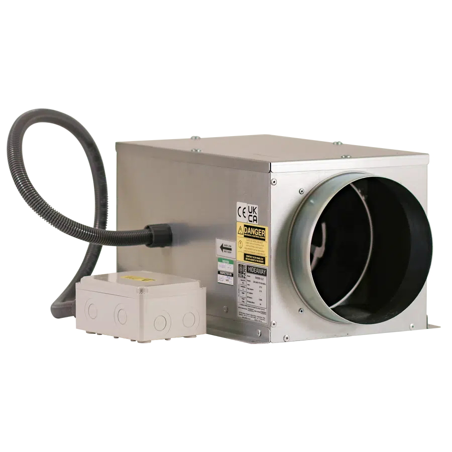 Elta SH200-1LC Centrifugal Hideaway SH Acoustic Low Profile Box Fan - i ...